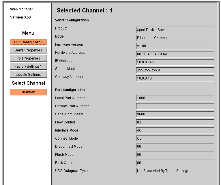 Euracom/Maxima Infobox - Anlage > Konfiguration > Konfiguration ...